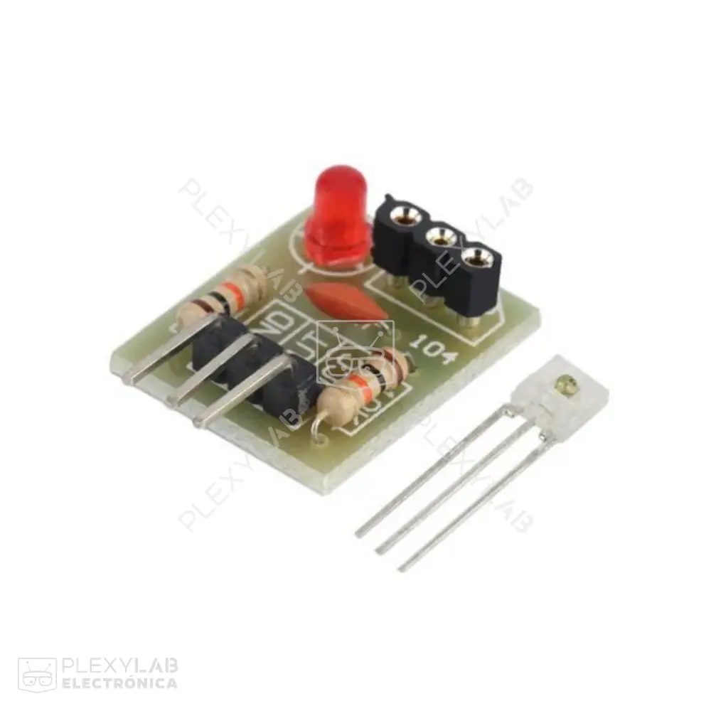 Módulo receptor láser IS0203 para Arduino, Raspberry Pi, PIC, Alarma ...